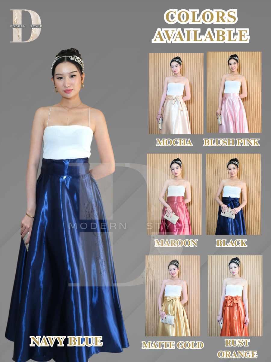 Modern Filipiniana Skirt elegant formal partner for filipiniana tops ...