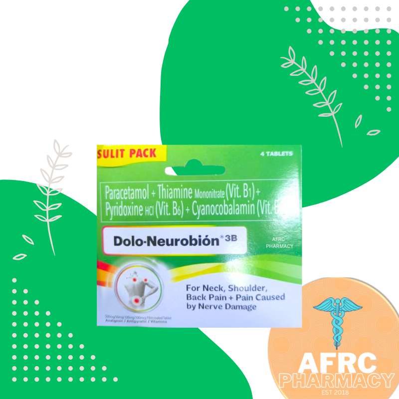 Dolo-Neurobion 4 TABLETS Tablet Pack JANUARY 2026 EXPIRY | Shopee Singapore