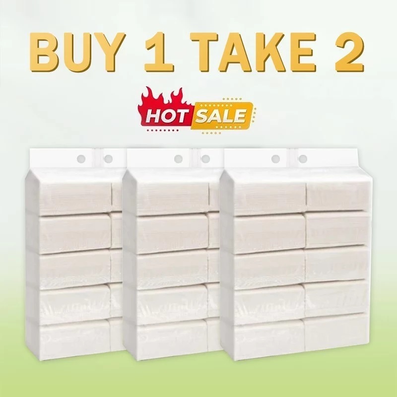 【MY Girl Transparent Packaging White Tissue Paper 3-Ply 360 Sheets ...