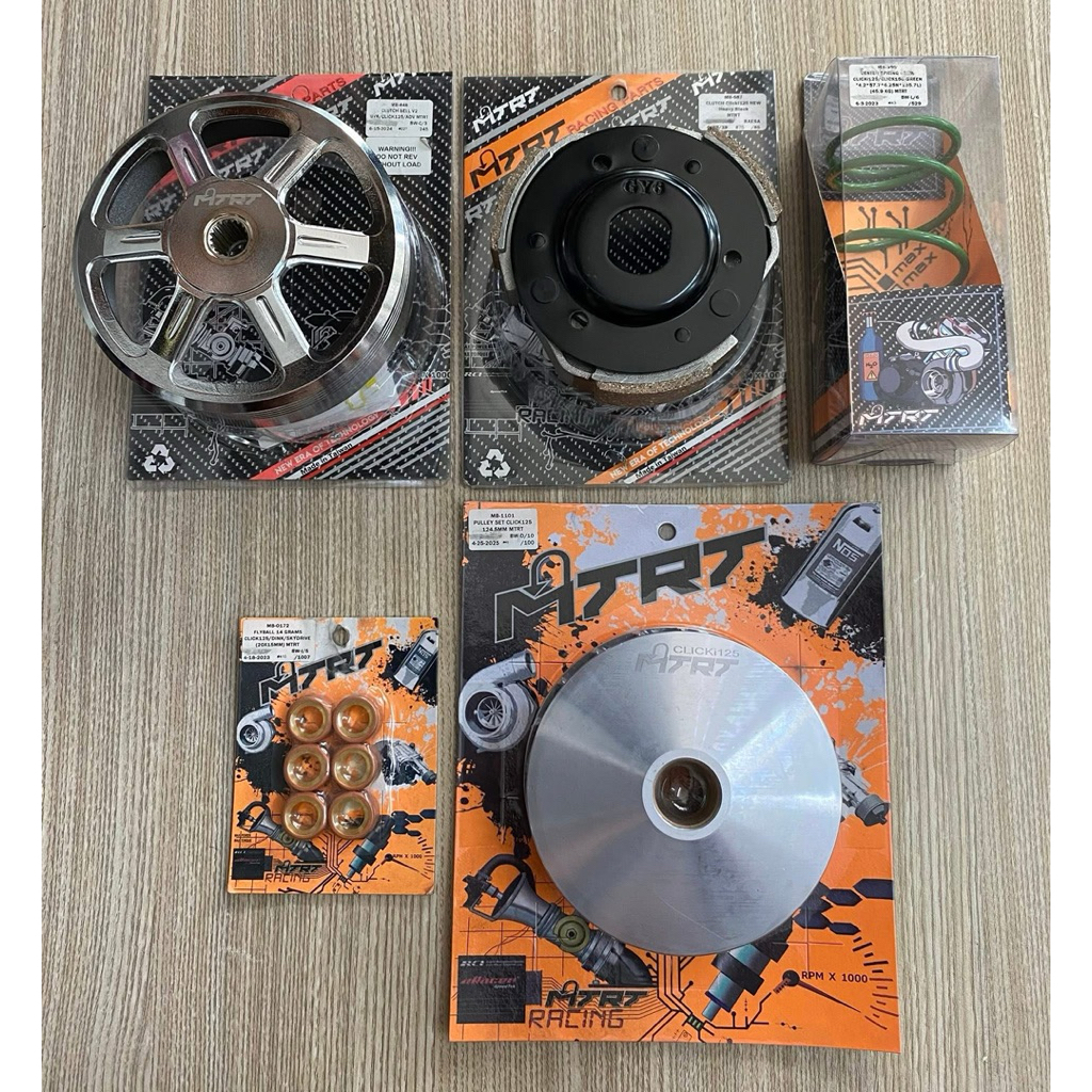 MTRT RACING CVT PULLEY SET CLICK 125/150/160 - GY6 - ADV160 - PCX160 ...
