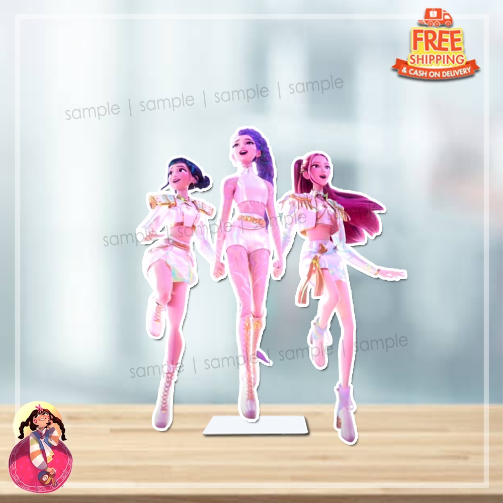 Kpop Demon Hunters Standee | Huntrix | Saja Boys | Shopee Singapore