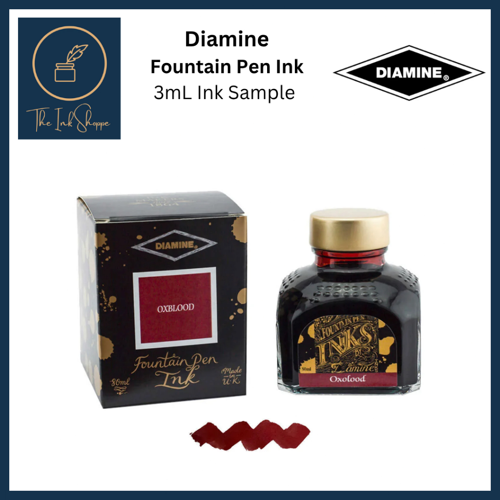 Diamine Fountain Pen Ink Sample (3mL) | Shopee Singapore