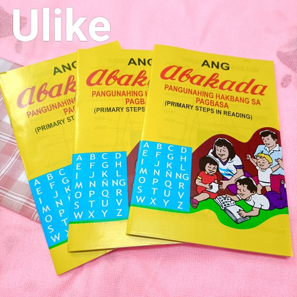 ANG ABAKADA Book | Alphabet Primary Steps in reading School supply ...