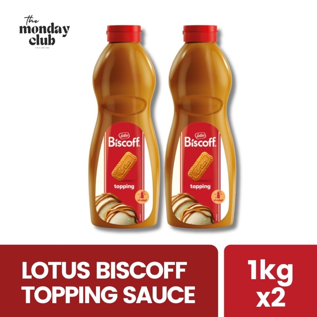 BUY 2, LOTUS BISCOFF TOPPING SAUCE (2x1KG) | Shopee Singapore