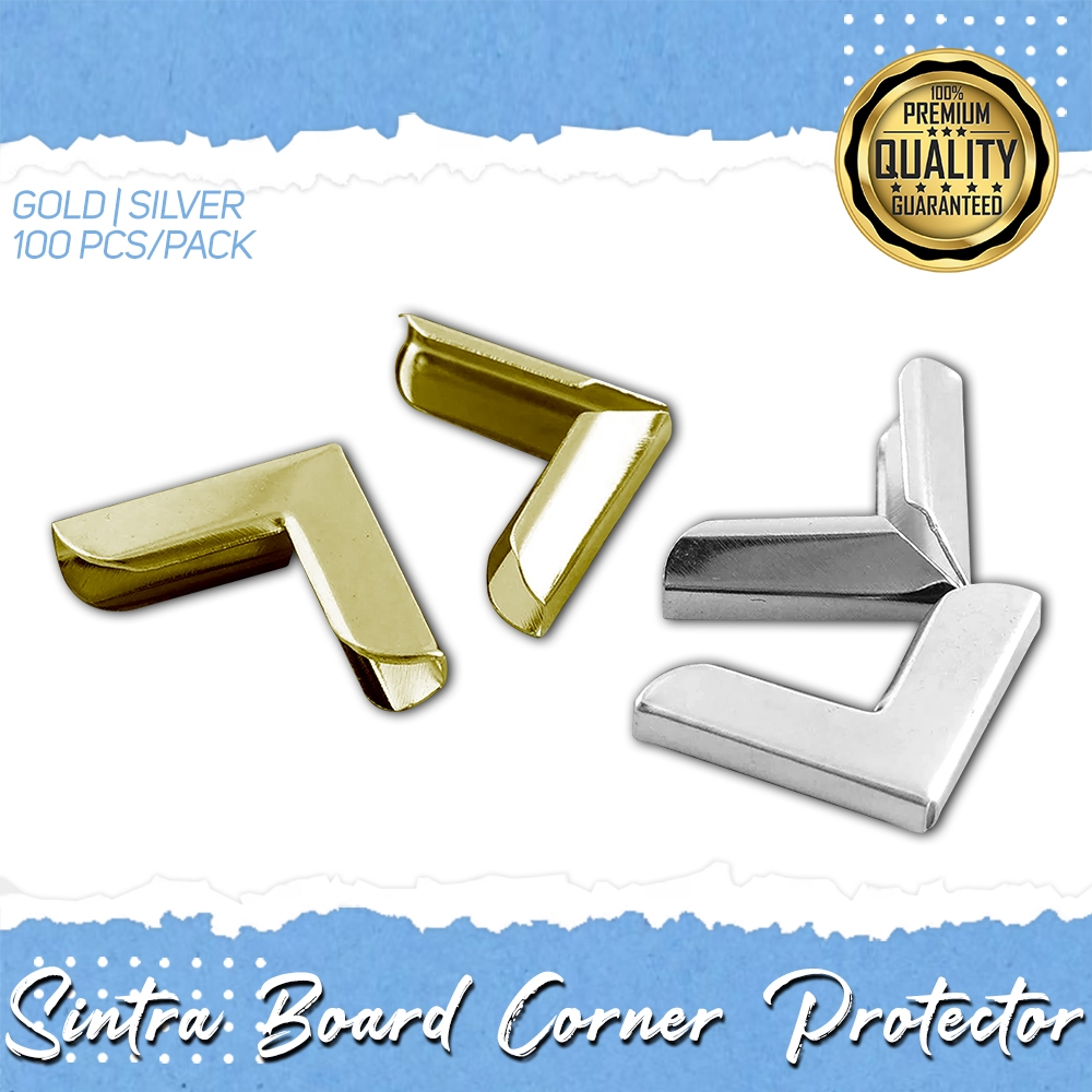 Sintra Board Corner Protector Gold | Silver(100pcs/pack) | Shopee Singapore