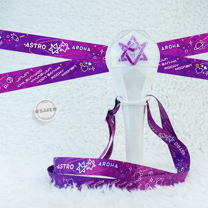 Astro [Purple] Light Stick Strap Aroha Ro-bong robong [NO LIGHTSTICK ...