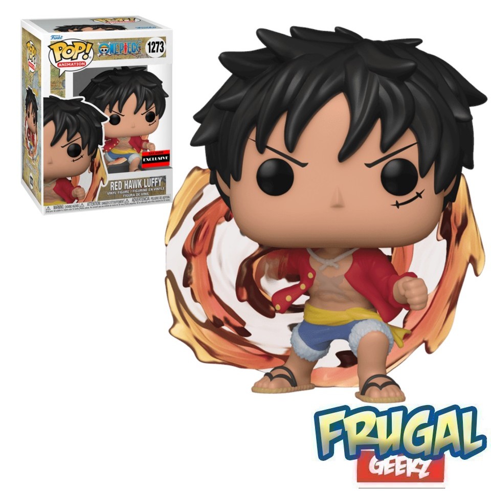 Funko Pop! Animation : One Piece - Red Hawk Luffy AAA Anime Exclusive ...
