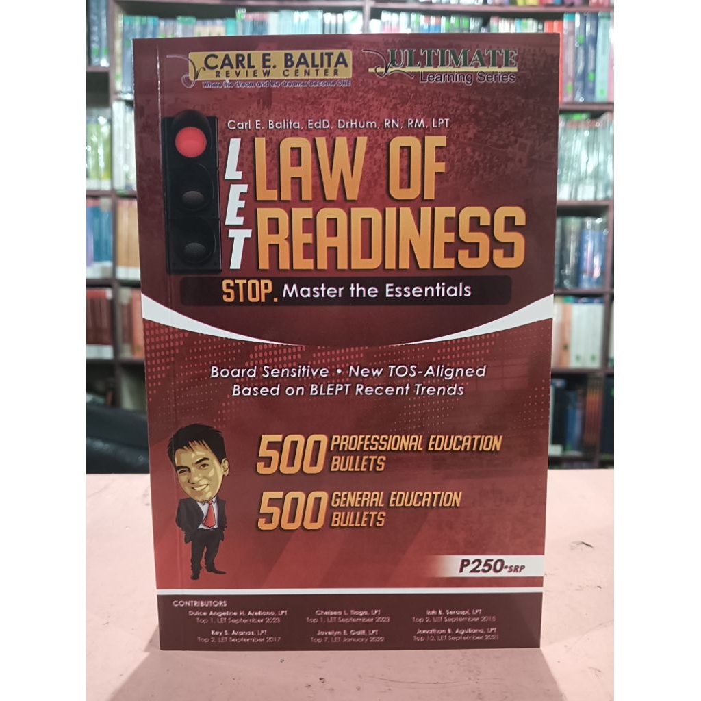 LET Law of Readiness by Carl Balita | Shopee Singapore
