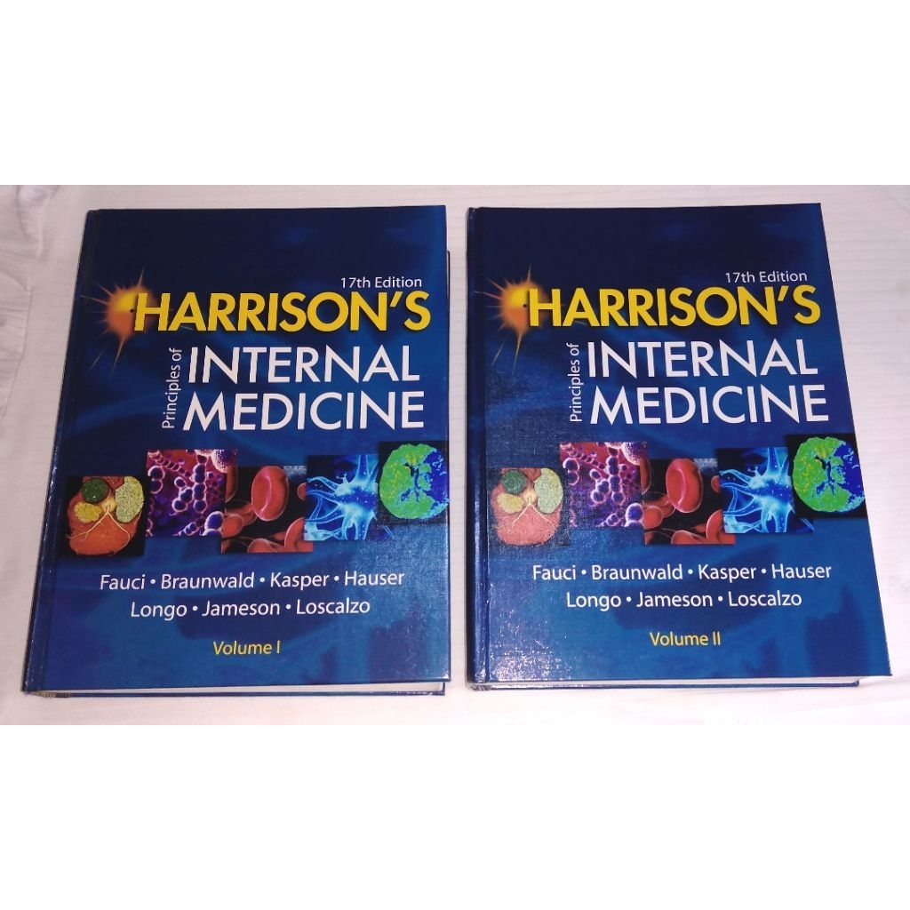 HARRISON'S Principles of INTERNAL MEDICINE. 17th Edition. Vol. 1 & 2 ...