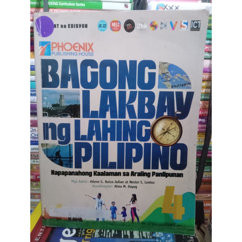 BAGONG LAKBAY NG LAHING PILIPINO GRADE 4 (USED) | Shopee Singapore