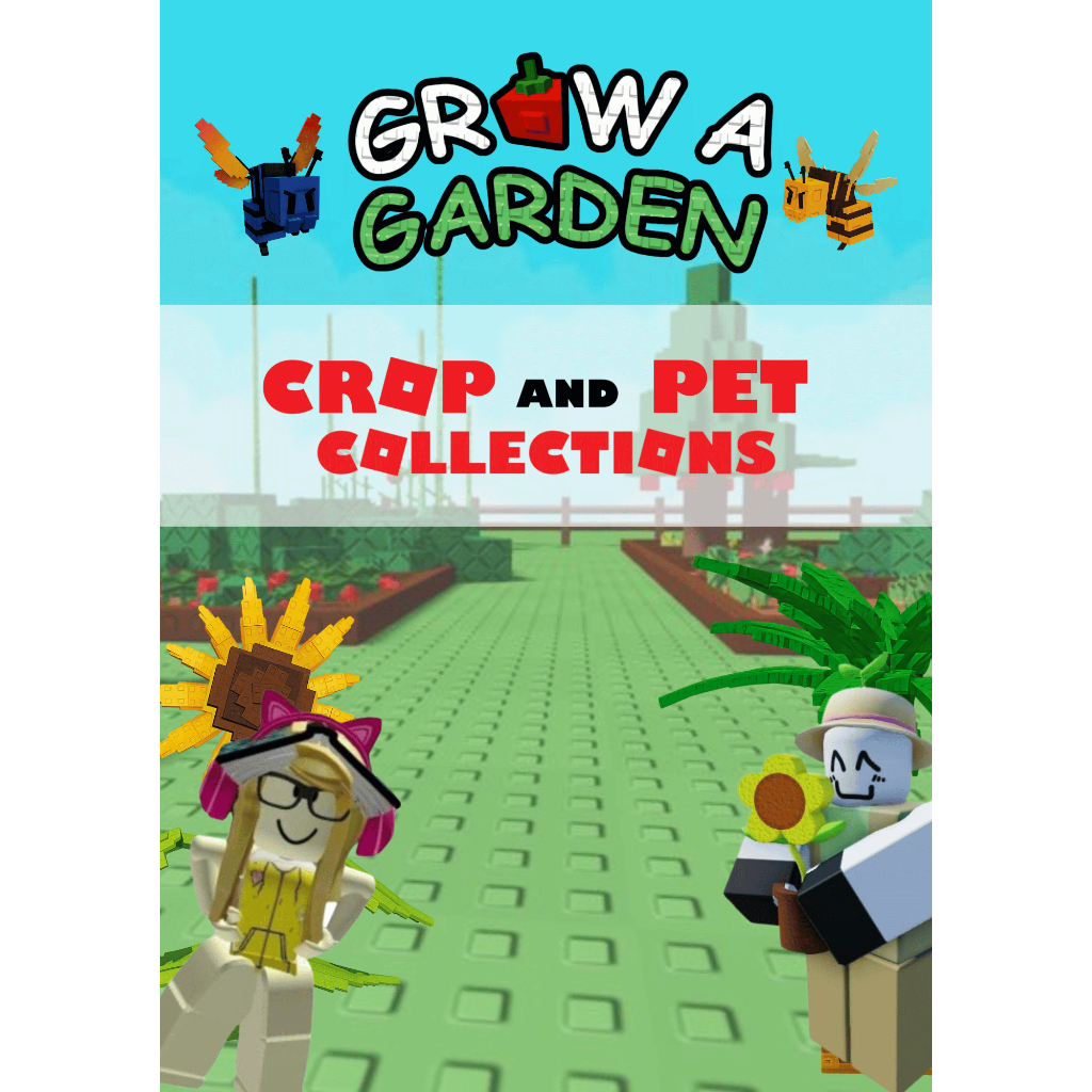 Grow A Garden (PET& CROPS) Stickers | 15pcs/per set | Shopee Singapore