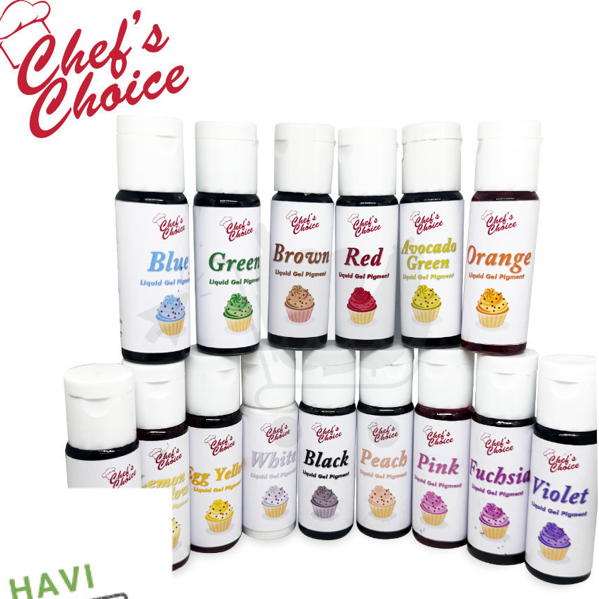 Chef's Choice Liquid Gel Food Color for Keto and Low Carb Baking Diet ...