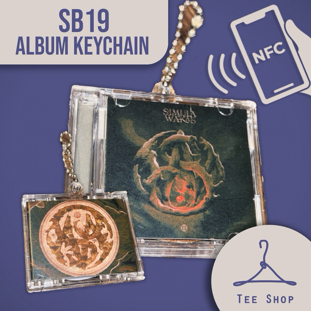 SB19 Simula At Wakas Mini Album acrylic Keychain NFC Enabled (Spotify ...