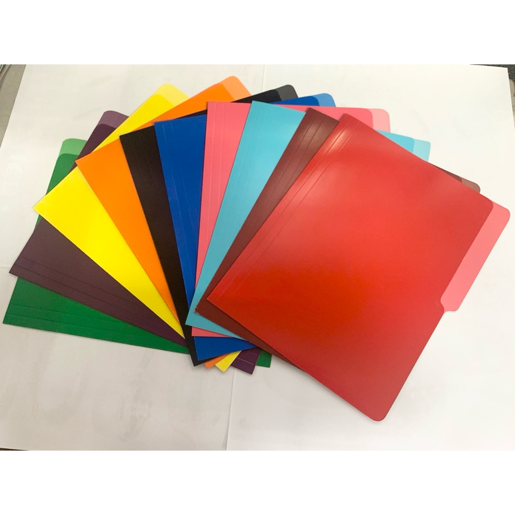 DATABASE Colored Folder Short/Long 25 PIECES PER ORDER (10 Colors ...