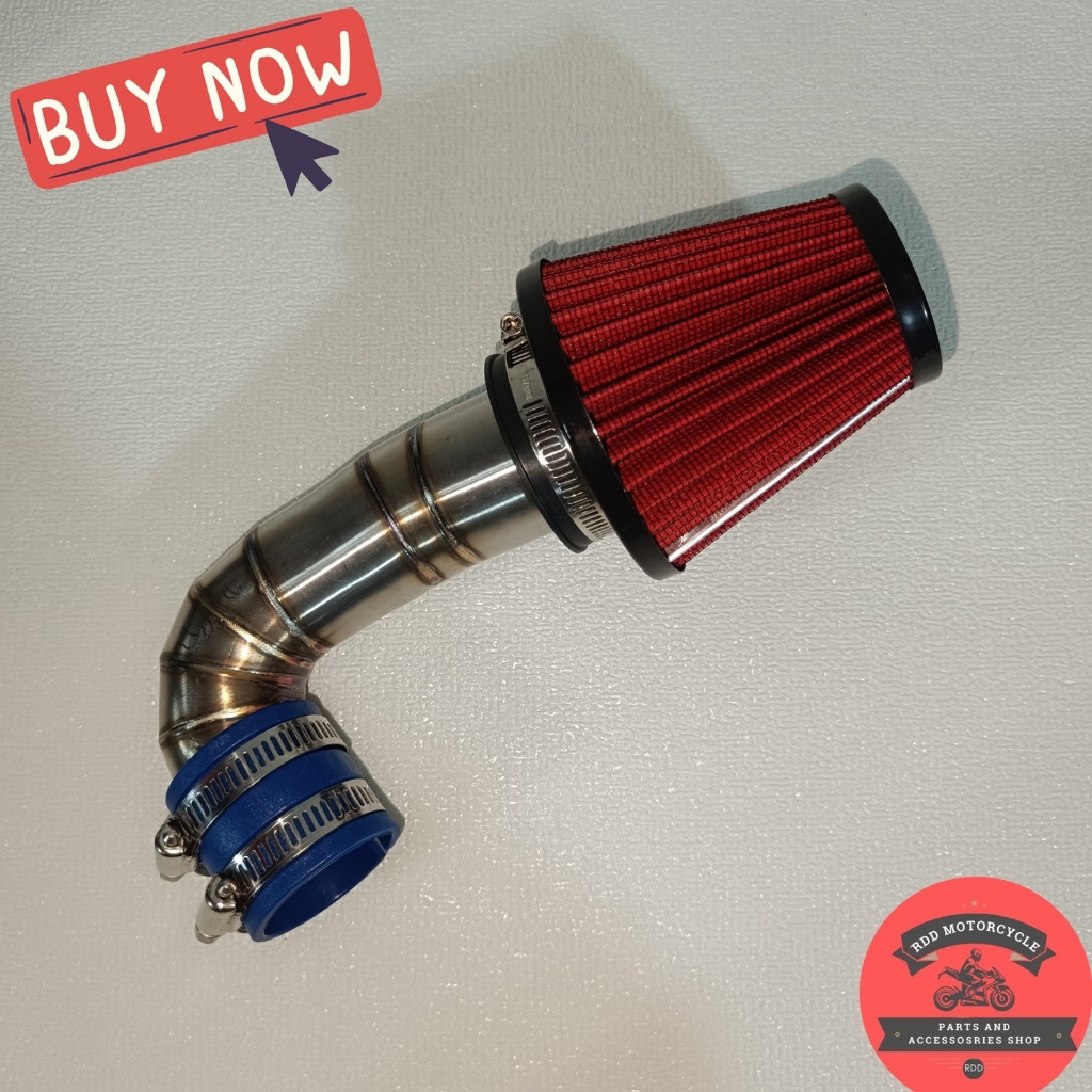KING DRAG RAM AIR WITH FILTER 48MM / RAM AIR STAINLESS WAVE / NMAX ...