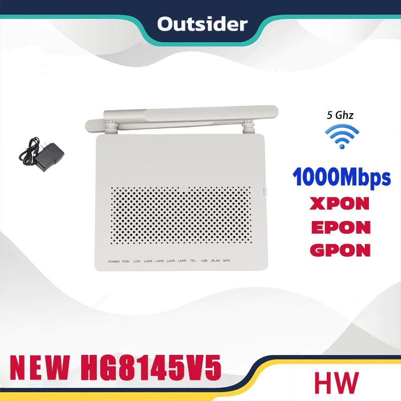 NEW Gigabit HG8145V5 ONU FTTH modem converge router with wifi English ...