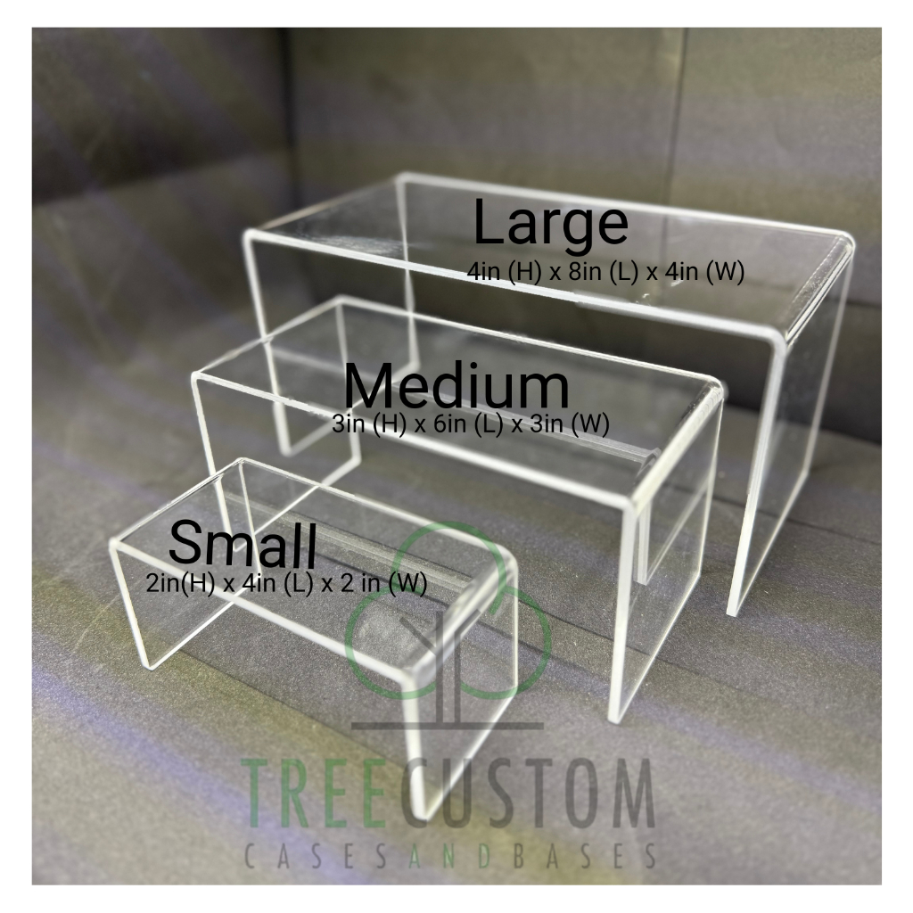 Single acrylic risers (SMALL, MEDIUM, LARGE) | Shopee Singapore