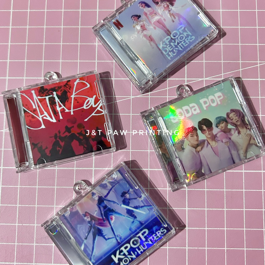 KPOP DEMON HUNTERS HUNTRIX X SAJA BOYS MINI ALBUM WITH NFC | Shopee ...