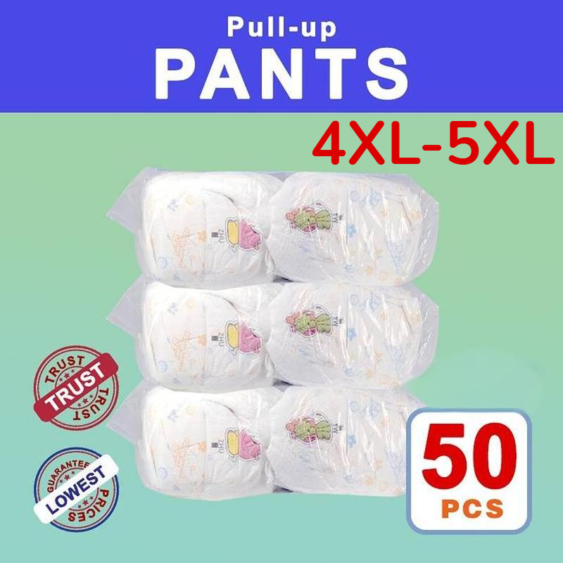 BG Baby 4XL-5XL Pants Diaper for Baby 50pcs Korean Pull Up Diapers ...