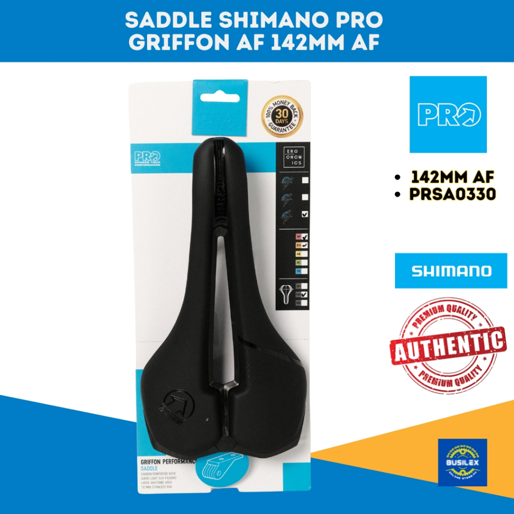SHIMANO SADDLE PRO Falcon Griffon Saddle (142mm) | Shopee Singapore