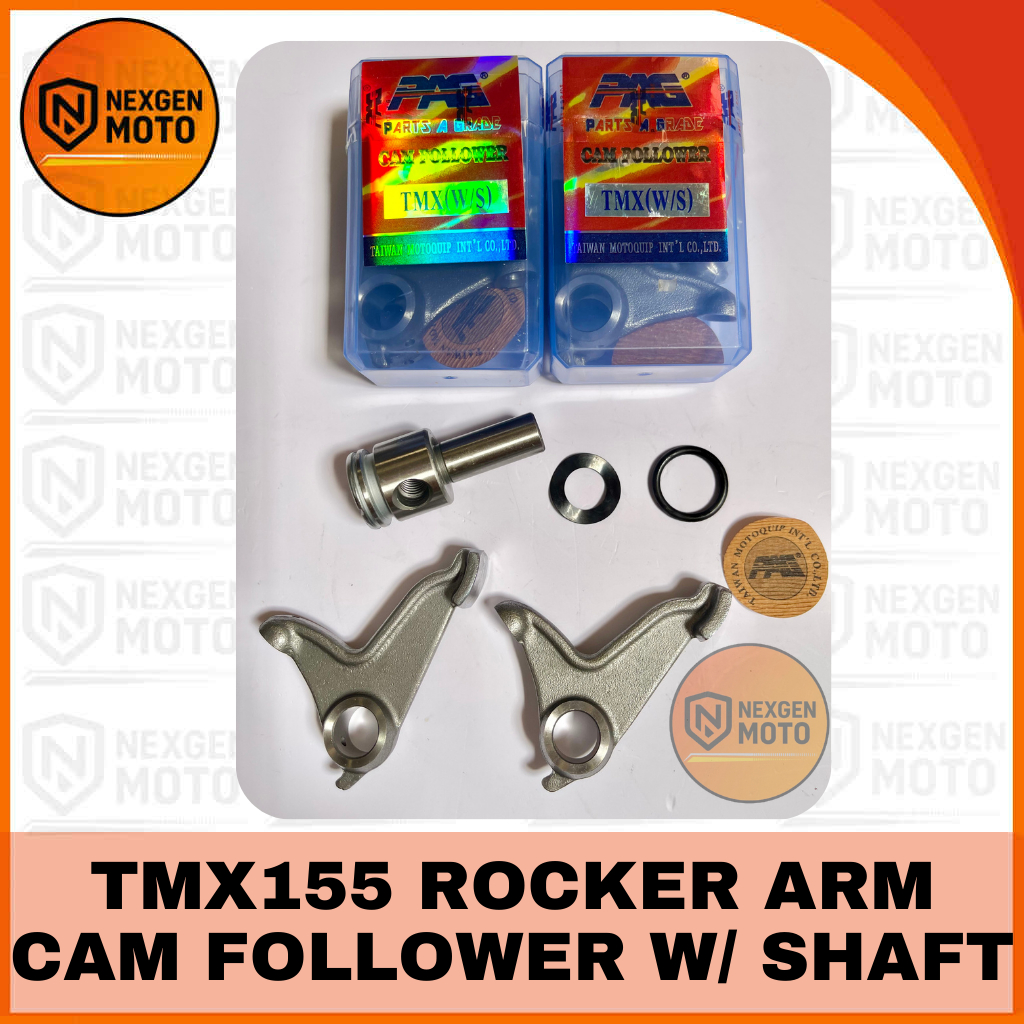 Cam Follower w/ Shaft/Rocker Arm for TMX155 POWERED By PARTS A GRADE ...
