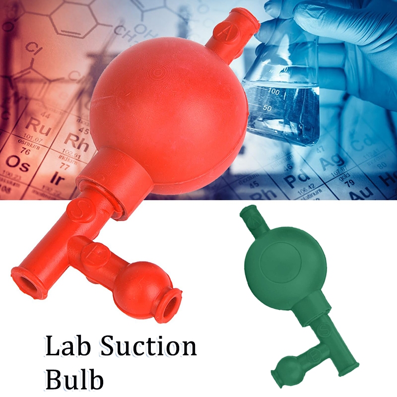 Durable Lab Suction Bulb 3 Way Safety Valve for Medical Laboratory ...