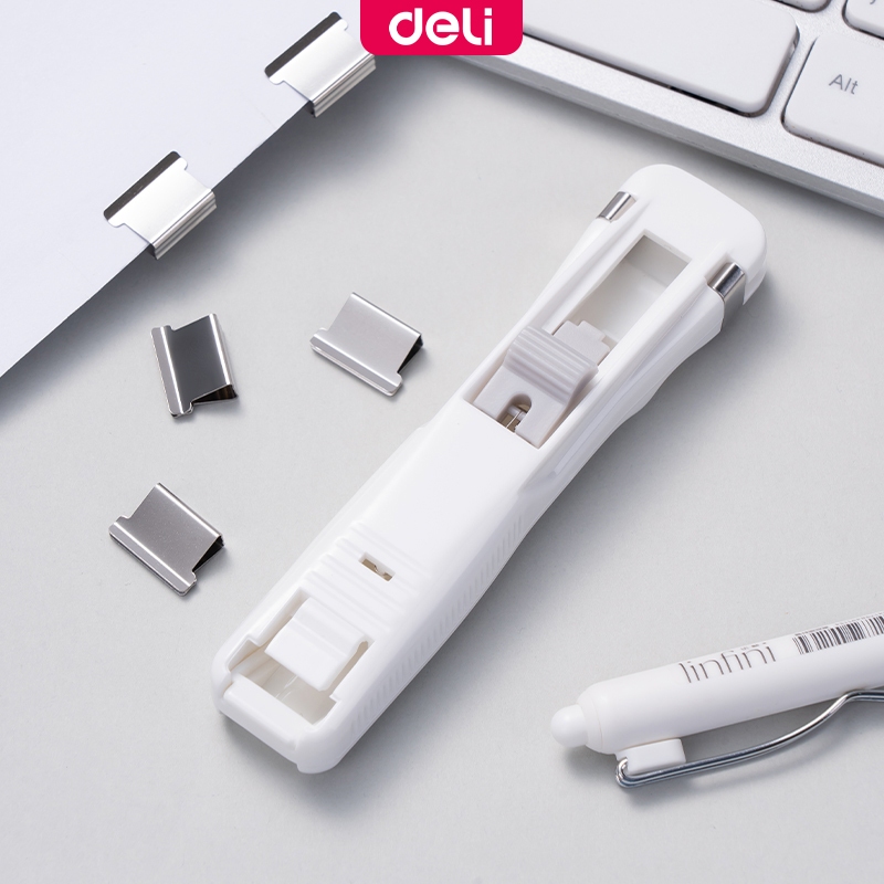 Deli White Document Pusher – Stack Organizer & Paper Alignment Tool ...