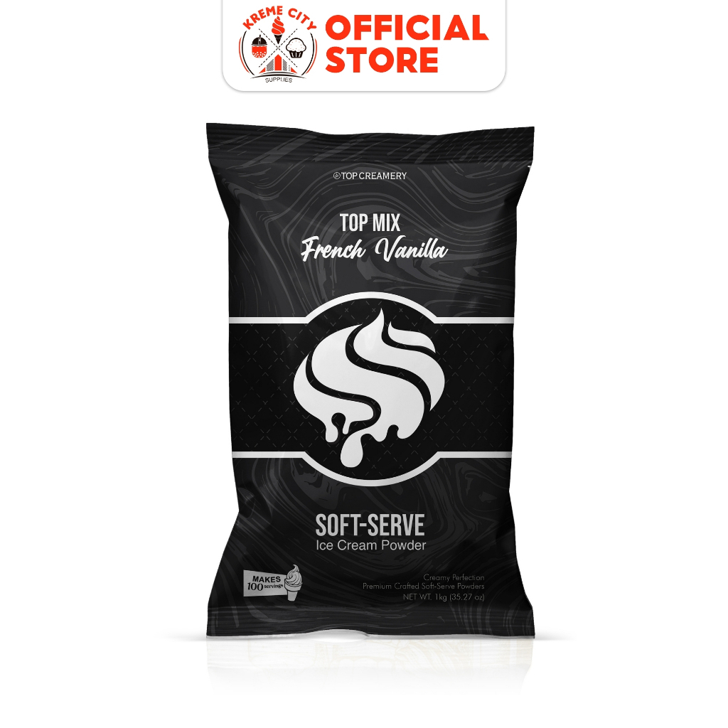 TOP Creamery Topmix French Vanilla Soft Serve Ice Cream Powder Premix ...