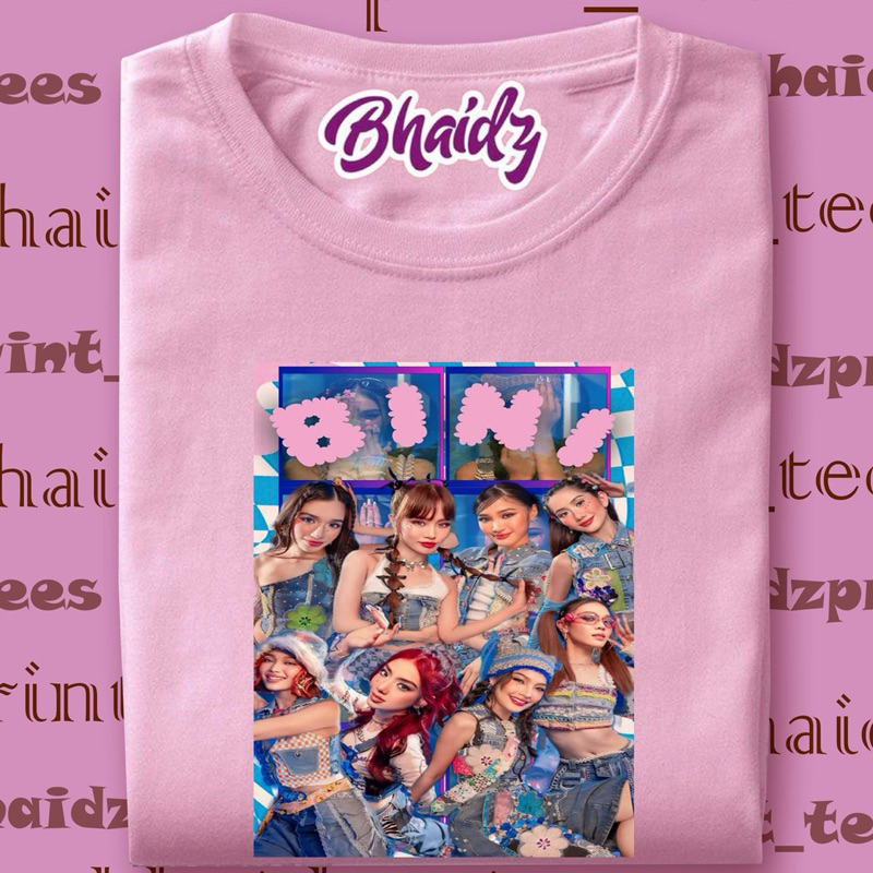 BINI TSHIRT DESIGN FOR KID SIZES AND ADULT SIZES | Shopee Singapore