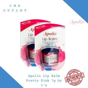 Apollo Lip Balm Pretty Pink 7g by 1's | Shopee Singapore