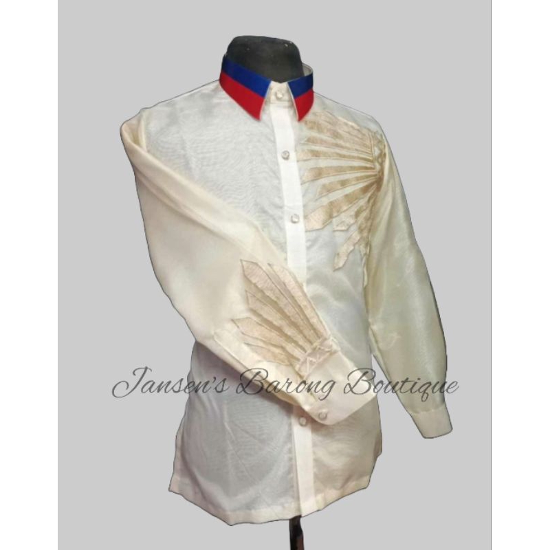 Modern Barong tagalog sinag design | Shopee Singapore