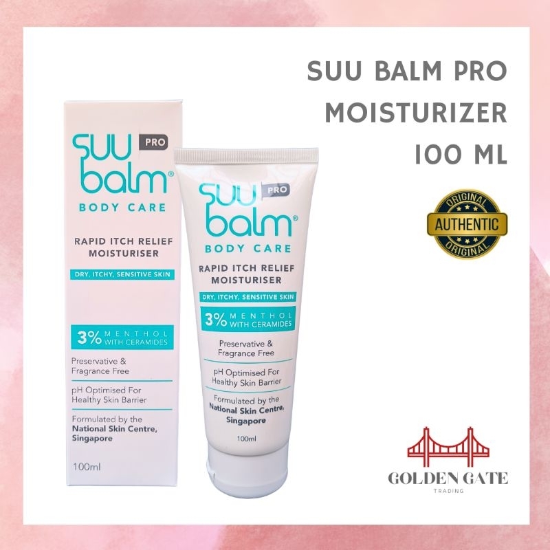 Suu Balm PRO Rapid Itch Relief Moisturizer 100ml - EXPIRY FEB 2027 ...