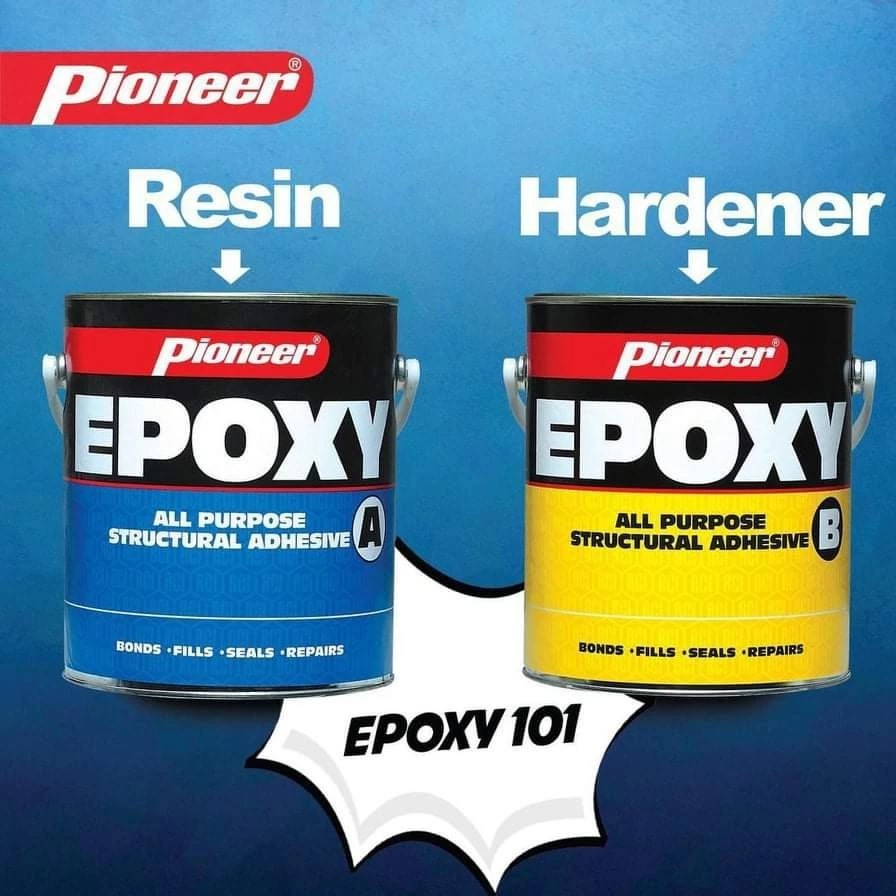 EPOXY A&B All Purpose Structural Adhesive (Pioneer) | Shopee Singapore