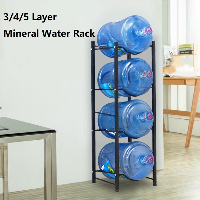 3/4/5 Layer Mineral Water Rack Dispenser Rack Stand Water Container ...