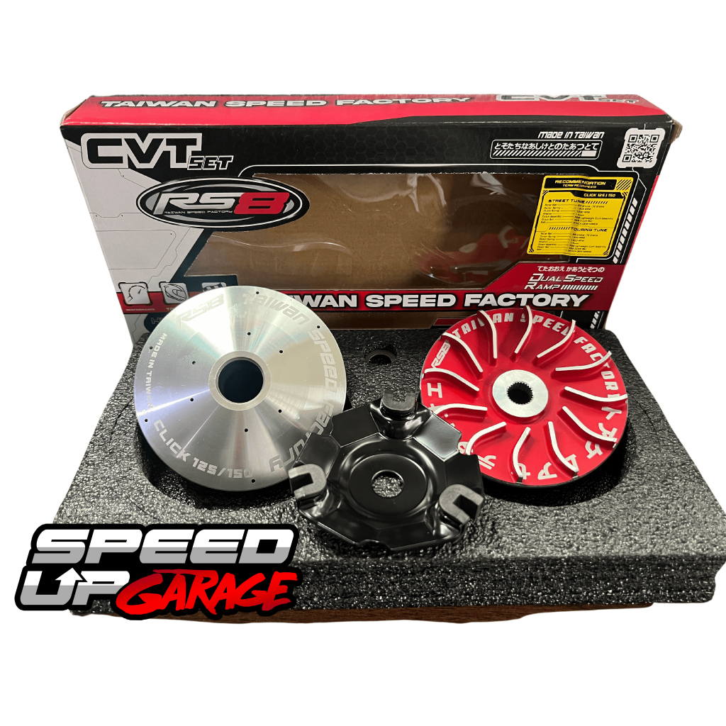 RS8 PULLEY SET V4.2 FOR CLICK 125/150 (RED) | Shopee Singapore