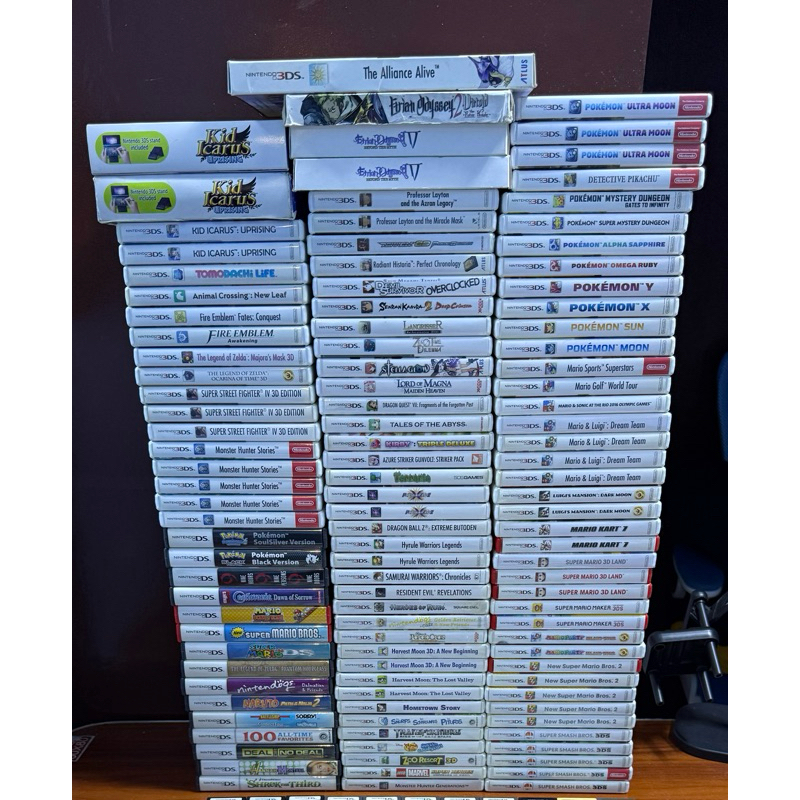 Pre-owned Nintendo 3DS Games List (ALL COMPLETE IN BOX) | Shopee Singapore