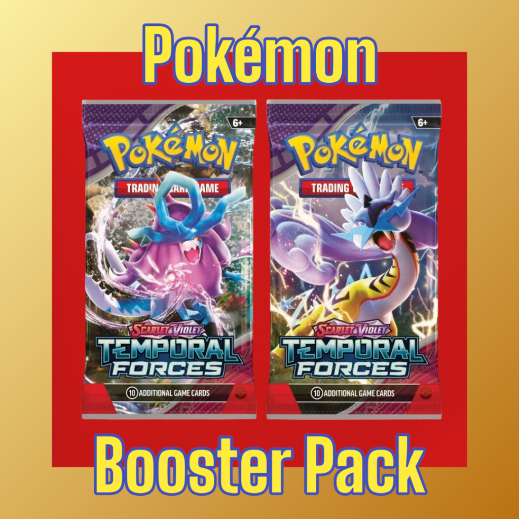 Pokemon Trading Card Game : Scarlet and Violet - Temporal Forces Booster Pack Only TCG | Shopee ...