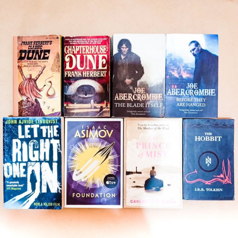 SCIENCE FICTION BOOKS | Assorted Sci-Fi SF Novels, Dune Ray Bradbury ...