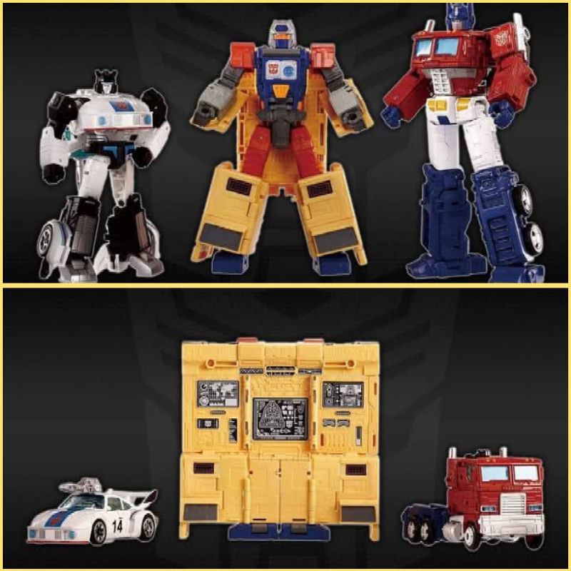 Transformers Dramatic Capture Autobot Headquarters Jazz, Mainframe and ...