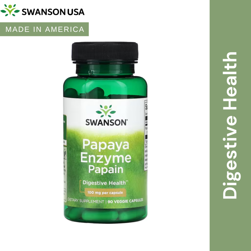 Swanson, Papaya Enzyme Papain ( Digestive Support ) | Shopee Singapore