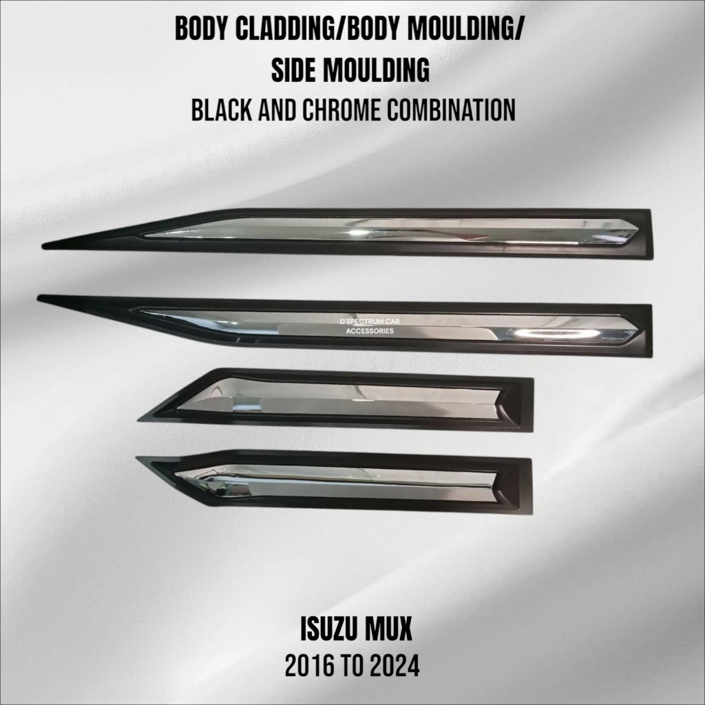BODY CLADDING/BODY MOULDING/SIDE MOULDING FOR ISUZU (2016 TO 2024 ...