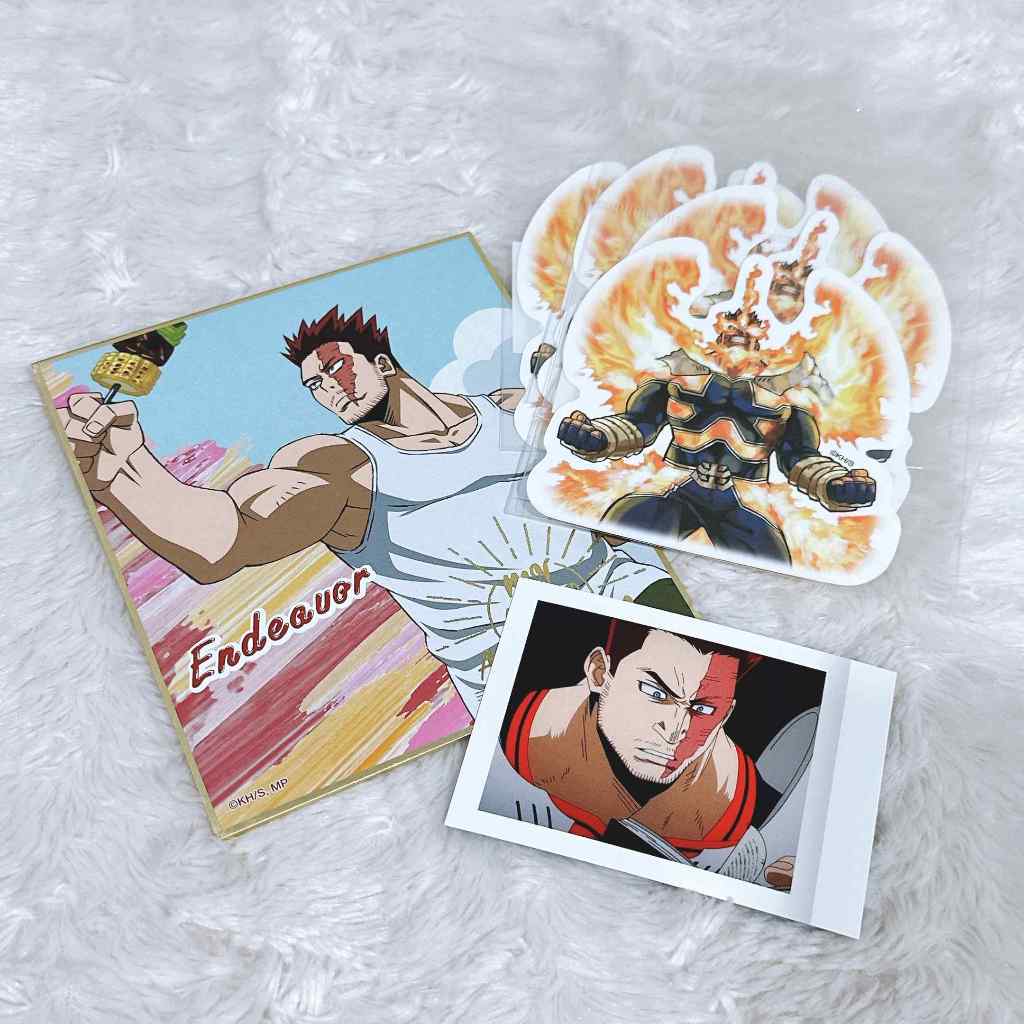 OFFICIAL My Hero Academia MHA BNHA Boku No Endeavor Todoroki Enji Paper ...