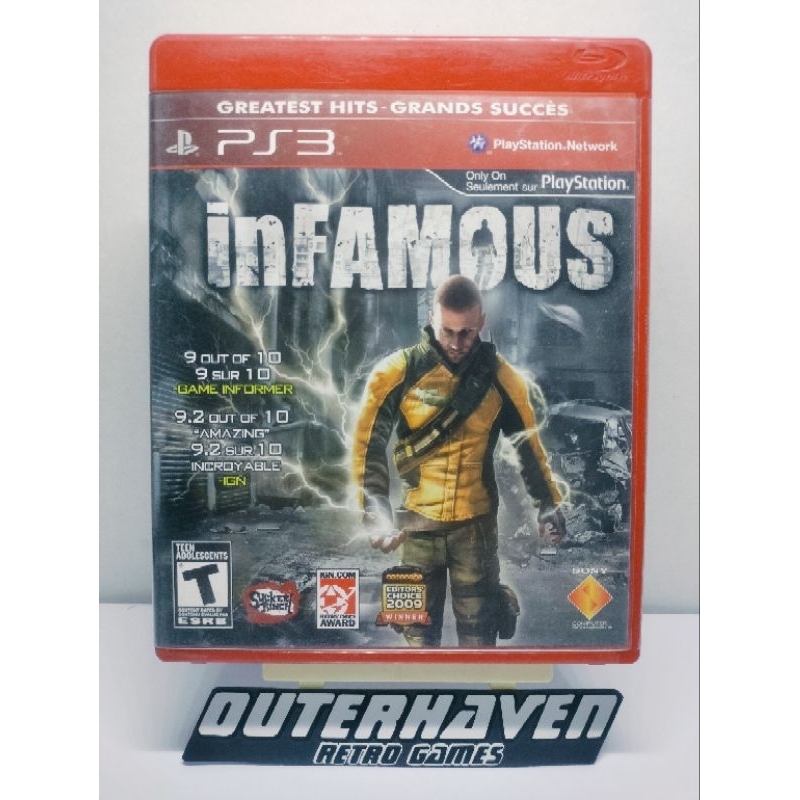 PS3 inFamous R1 (Greatest Hits Edition) | Shopee Singapore
