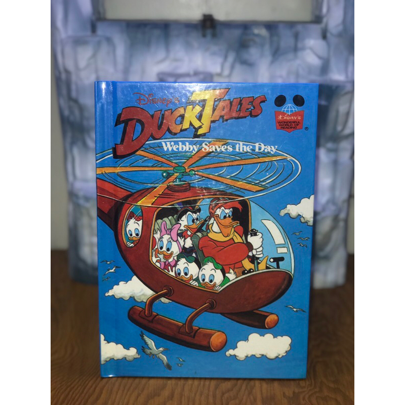 Ducktales Webby Saves the Day - 1989 Book Disney Wonderful World of ...