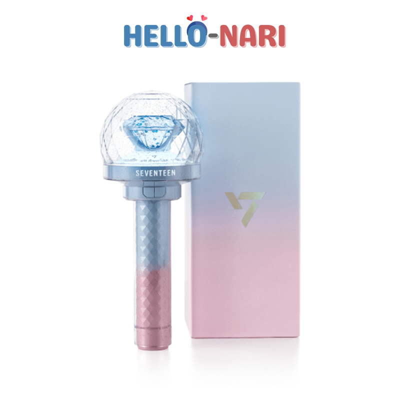 [ON-HAND] SEVENTEEN Official Light Stick - Carat Bong Version 3 10th ...