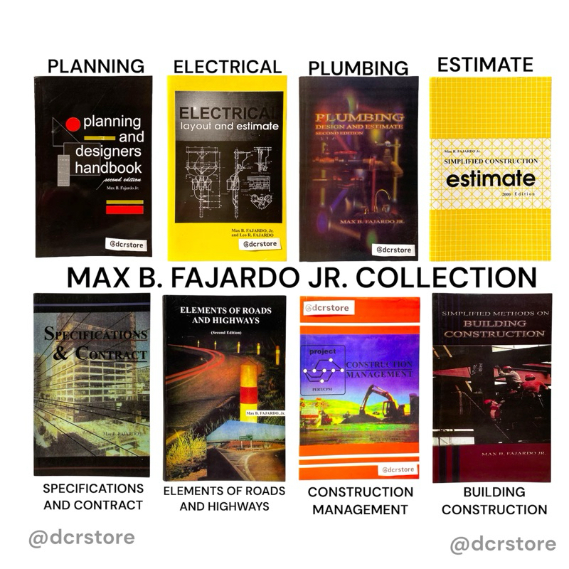 Max B. Fajardo Jr. Books (Set 8pcs) | Shopee Singapore
