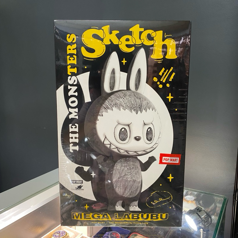 Pop Mart Mega Labubu 400% Sketch | Shopee Singapore
