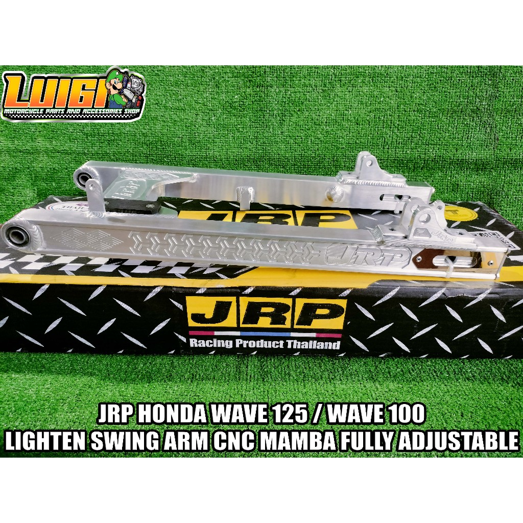 JRP HONDA WAVE 125 / WAVE 100 LIGHTEN SWING ARM CNC CUT MAMBA EDITION ...
