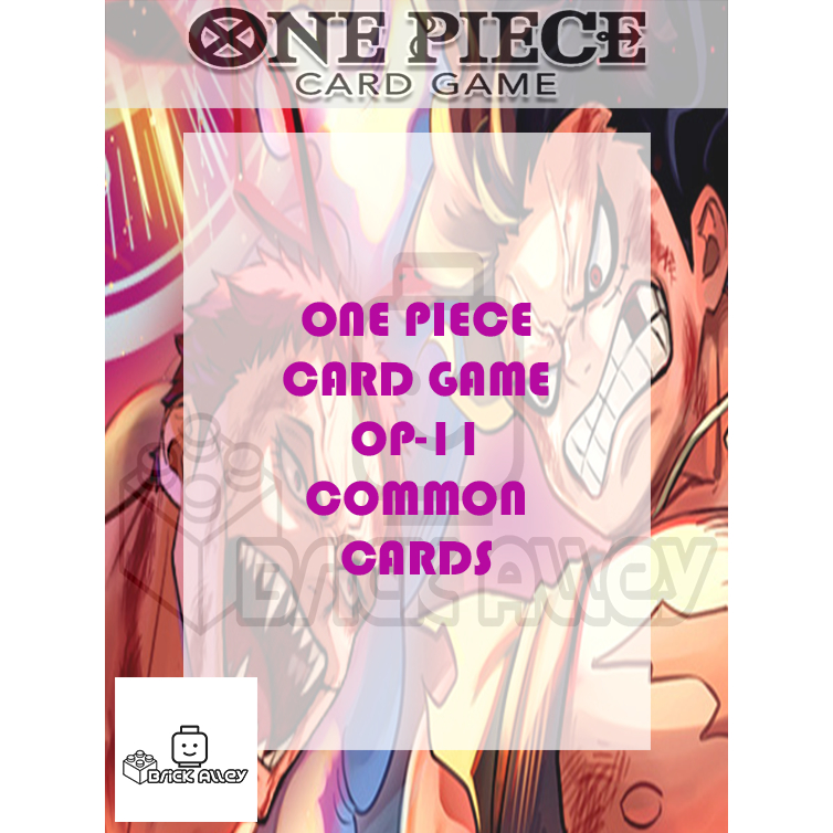 One Piece TCG OP11 Common Cards (C) | Shopee Singapore