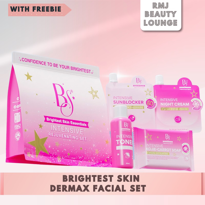 BRIGHTEST SKIN DERMAX FACIAL SET | Shopee Singapore
